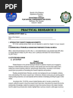 Chapter 3 - Quantitative Research - PR | PDF | Apa Style | Citation