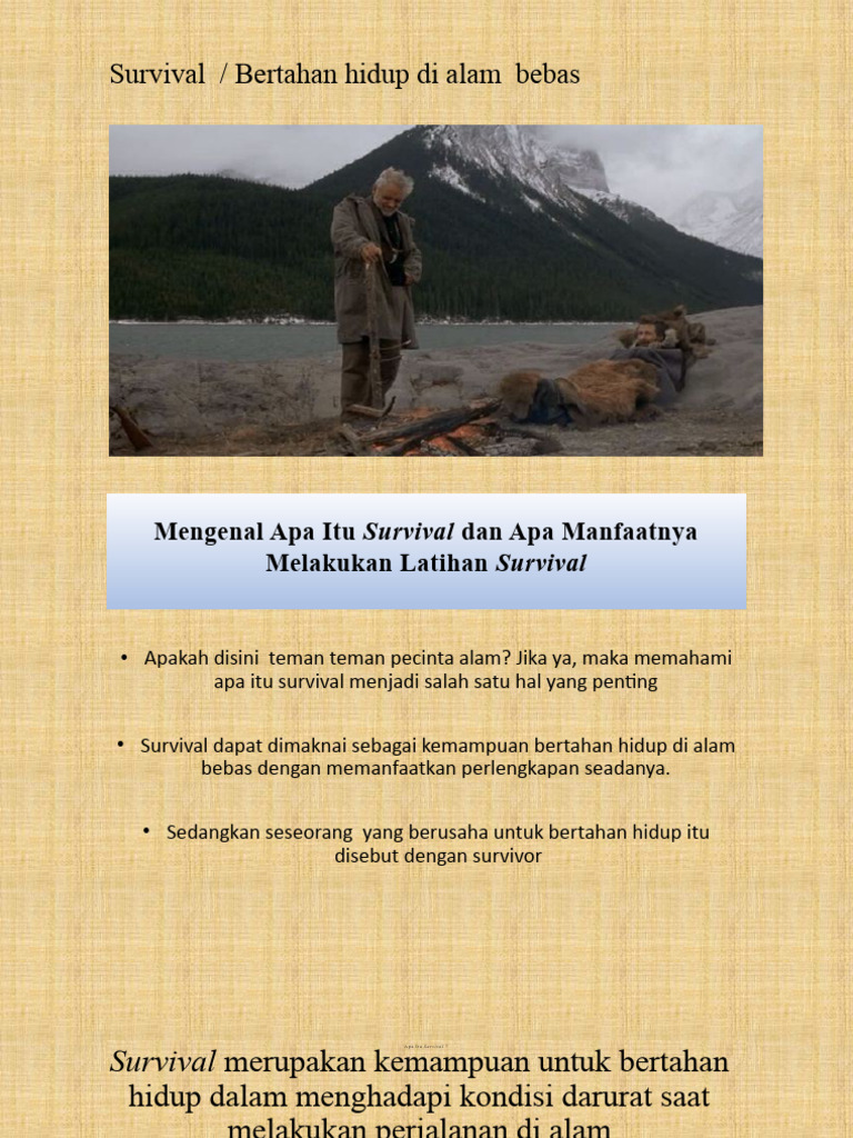 Survival | PDF