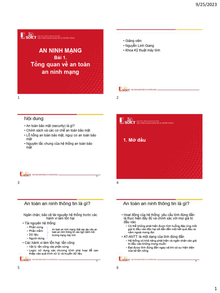 An Ninh M NG | PDF