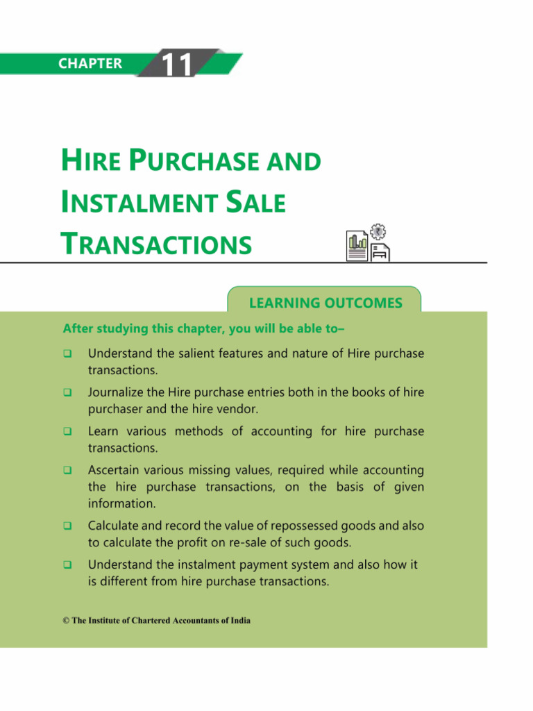 Hire Purchase | PDF