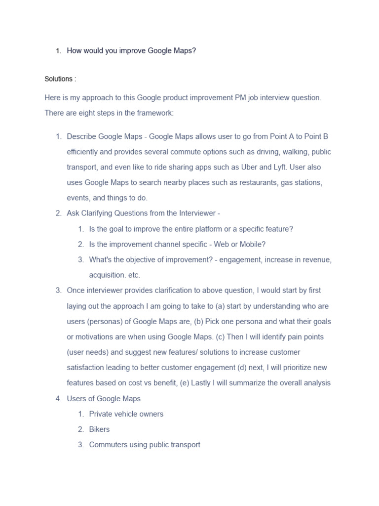 Case Studies SOLUTION | PDF