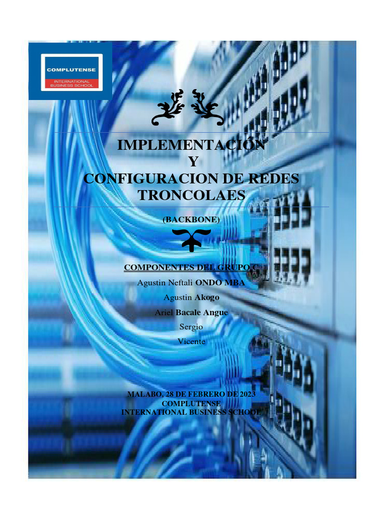 Redes Troncales: Conceptos y Configuración | PDF