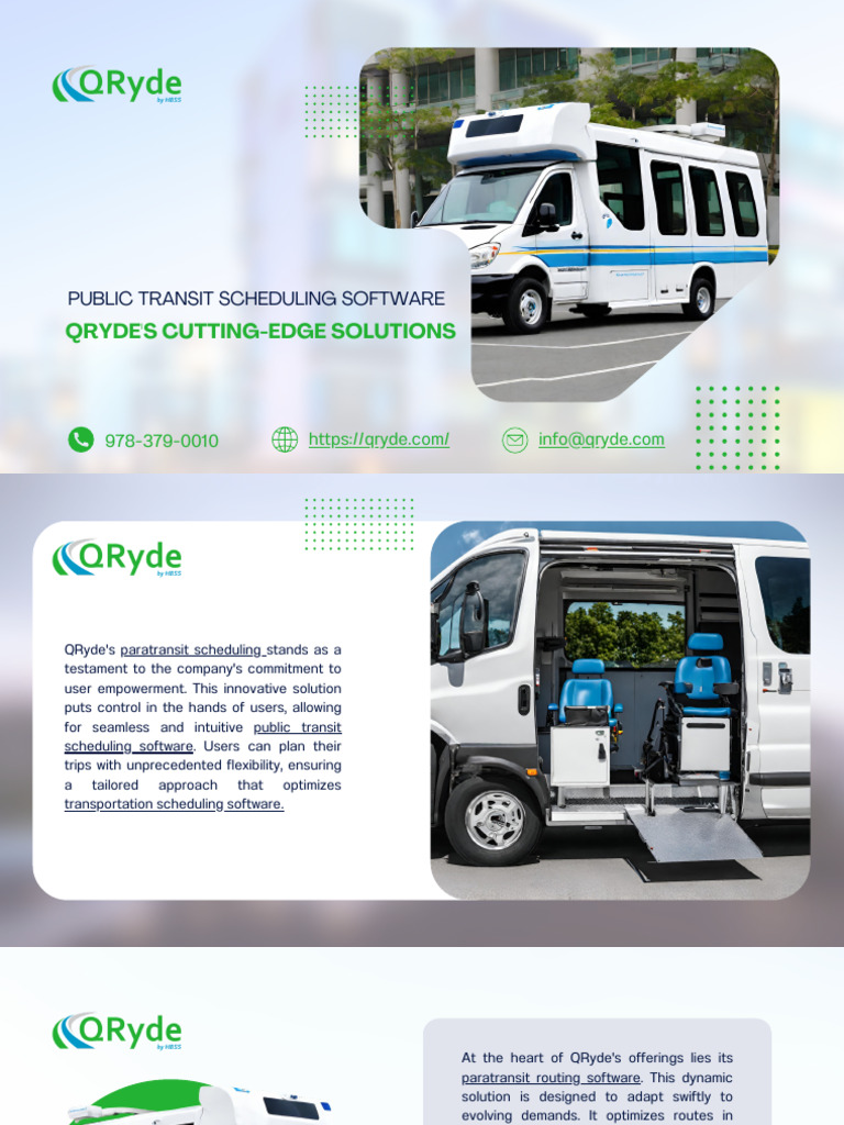 Transportation Scheduling Software | PDF