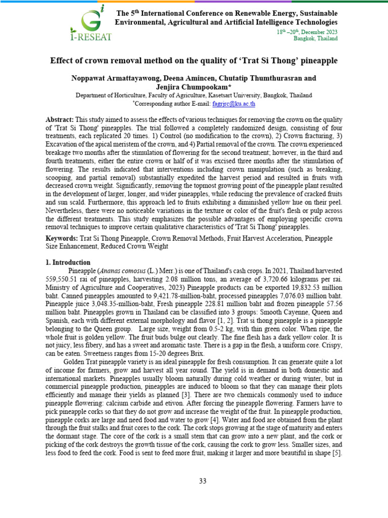 5 I-Reseat Proceeding Template (Noppawat Armattayawong (33-41) | PDF ...