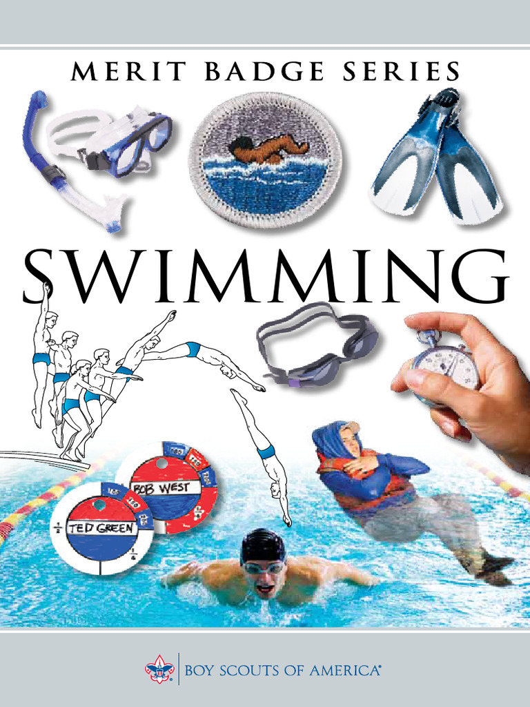 Swimming Merit Badge Pamphlet 35957 | PDF | Hyperthermia | Swimming