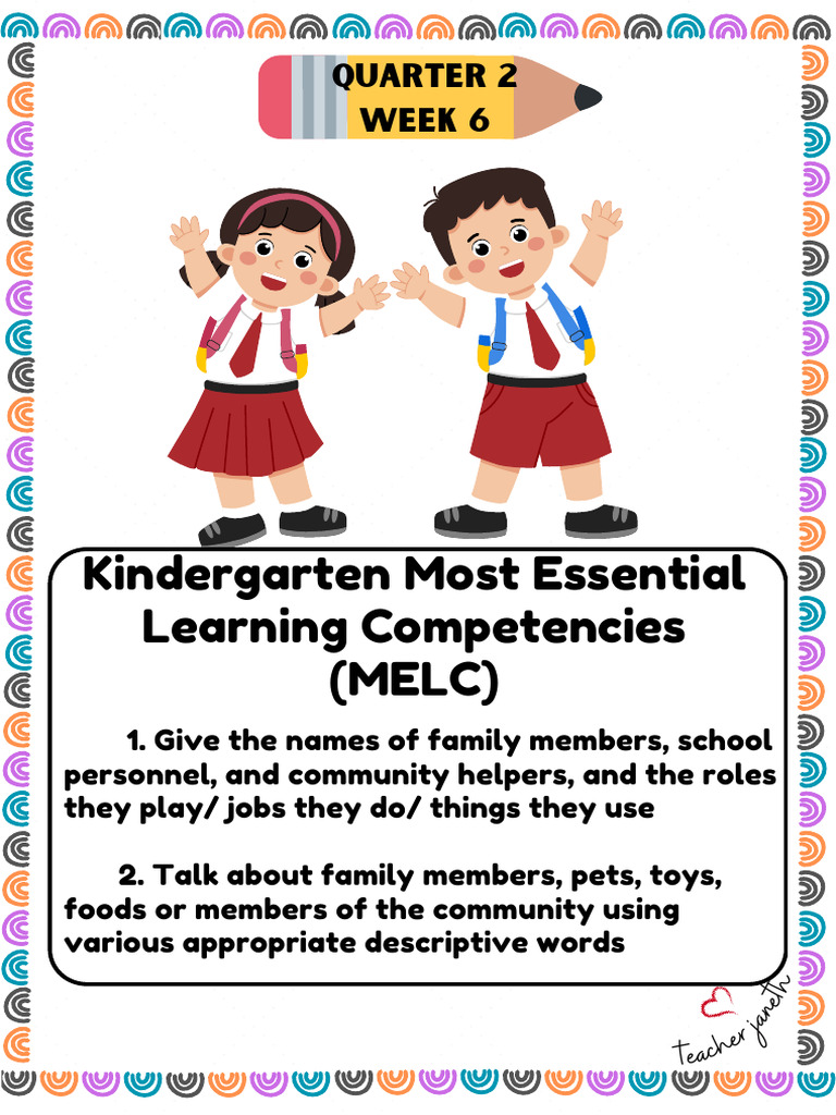 Quarter 2-Week 6 Kindergarten Worksheets (1) | PDF