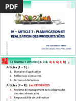 ONSSA | PDF | Nourritures | Sécurité