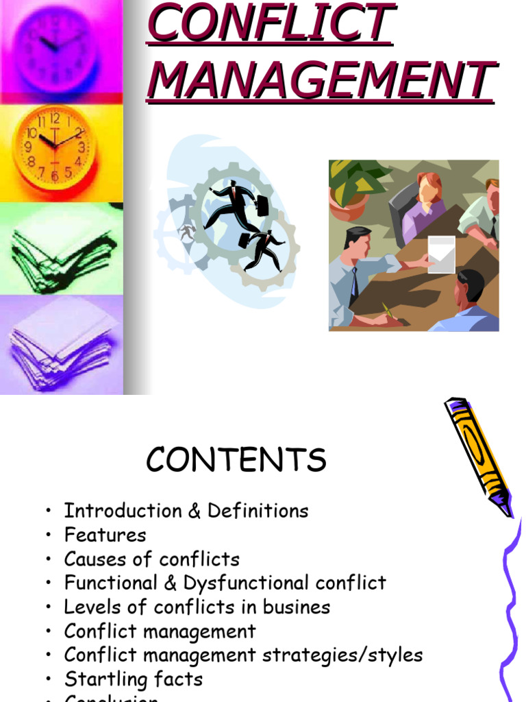 Conflict Management | PDF | Communication | Psychology