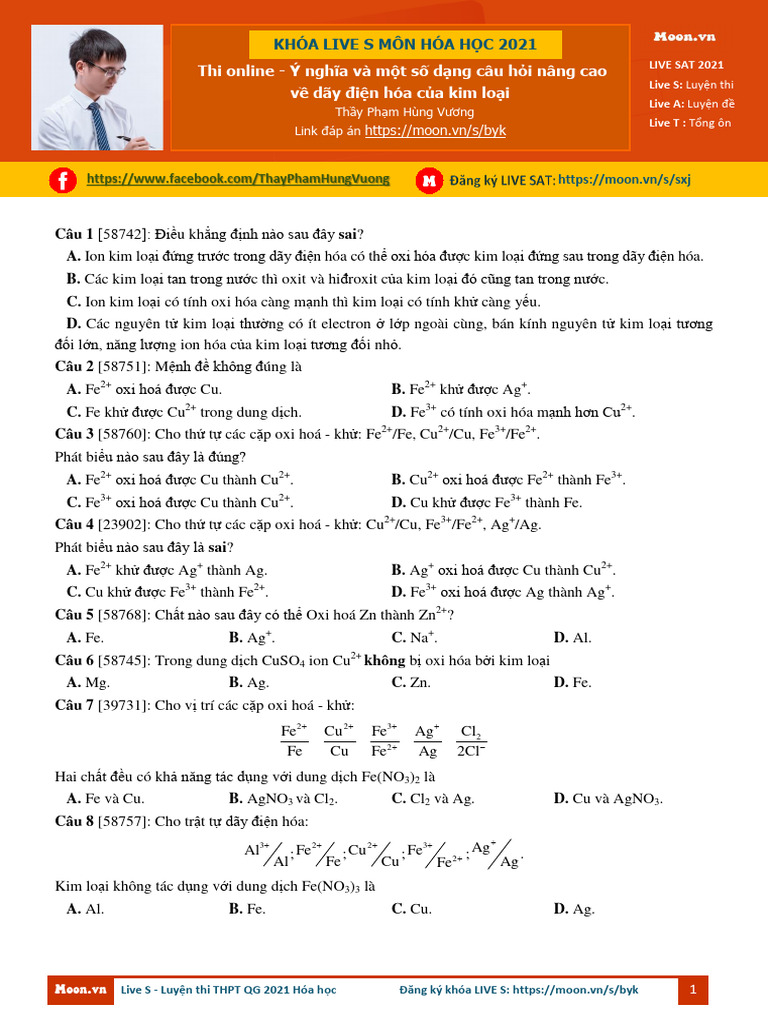 Thi Online Y Nghia Va Mot So Dang Cau Hoi Nang Cao Ve Day Dien Hoa Cua Kim Loai 114748 ...