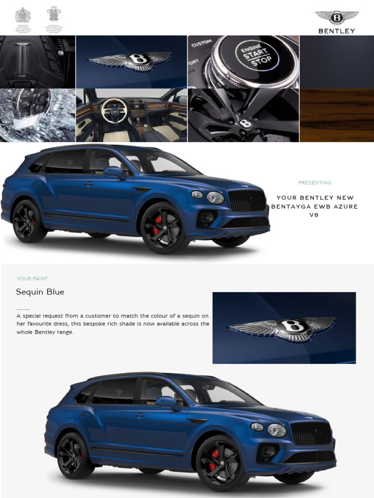 Bentley Brochure | PDF | Color | Amber