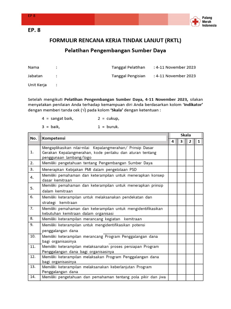EP. 8 - Form RKTL PSD | PDF