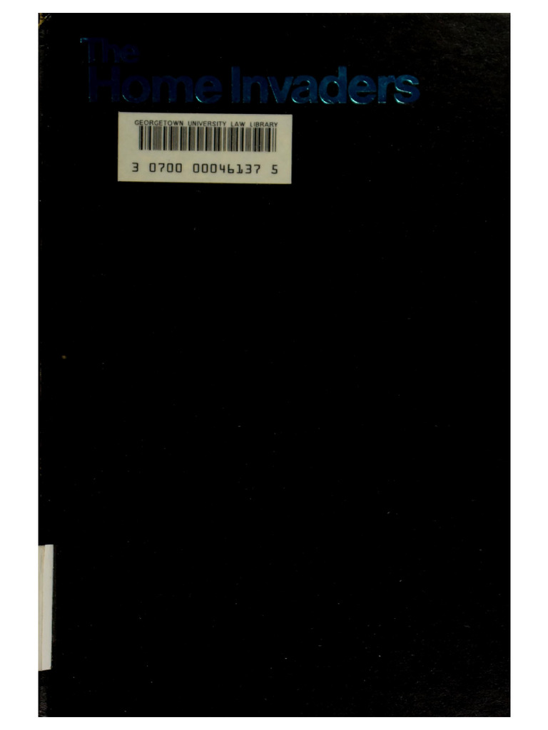 The Home Invaders Confessions of A Cat Burglar | PDF