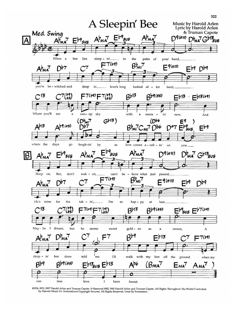 A Sleeping Bee | PDF