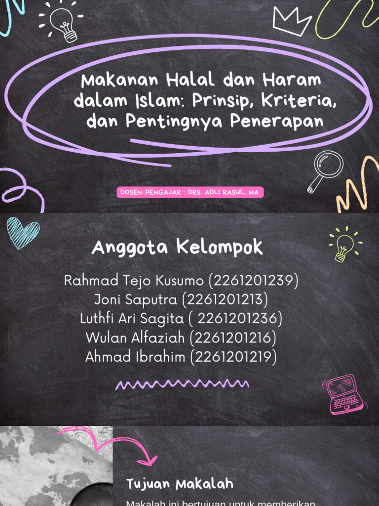 Makanan Halal Dan Haram Dalam Islam | PDF