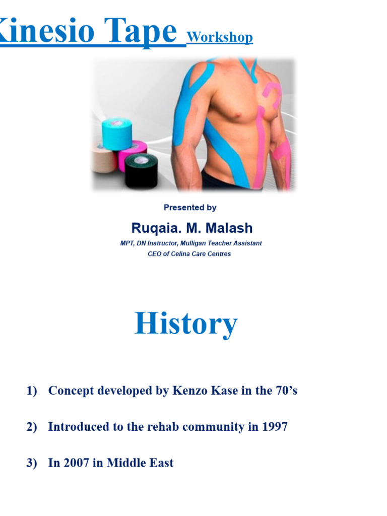 Kinesio Tape Workshop | PDF | Thrombosis | Vein