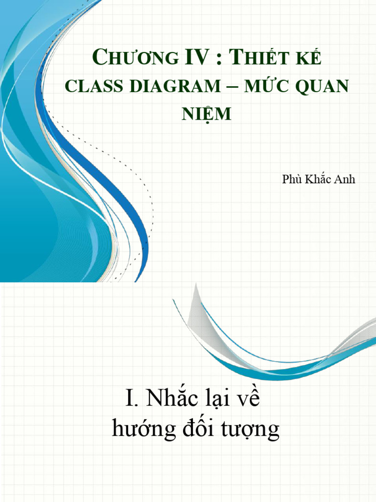 Chương 4. CLASS DIAGRAM | PDF