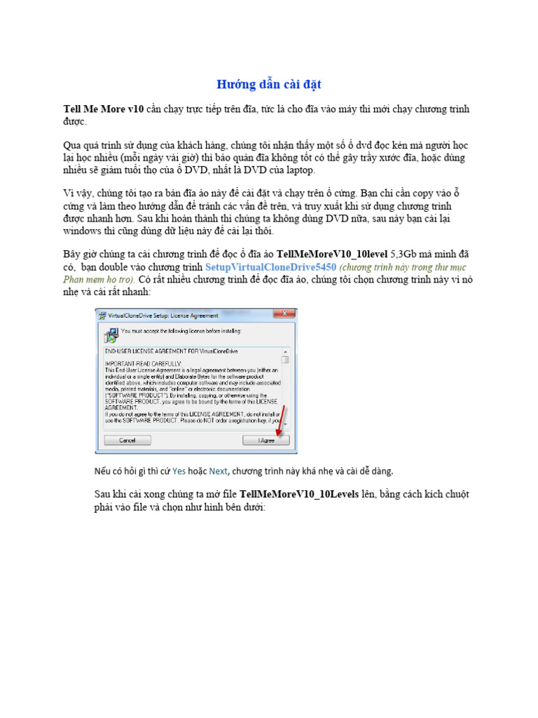 Buoc 1 - Huong Dan Doc Tu o Dia Ao | PDF