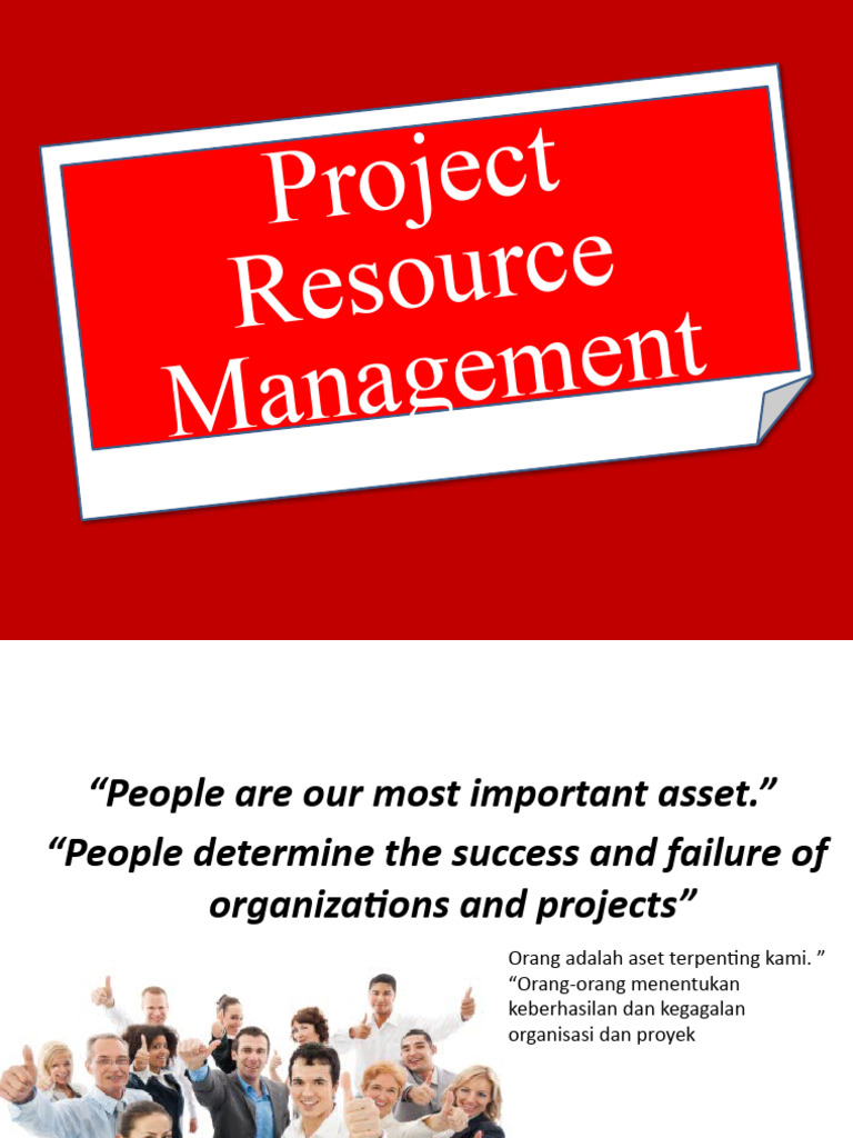 Effective Project Resource Management | PDF | Cognitive Science | Business