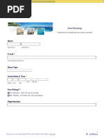 Hotel Rooming List Template | PDF