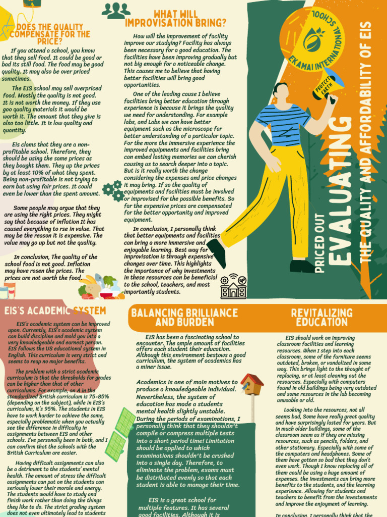 What Are Some Changes School Needs Phamplet | PDF | Curriculum