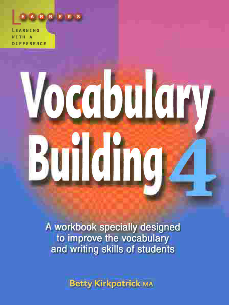 Vocabulary Book For Grade 4 | PDF