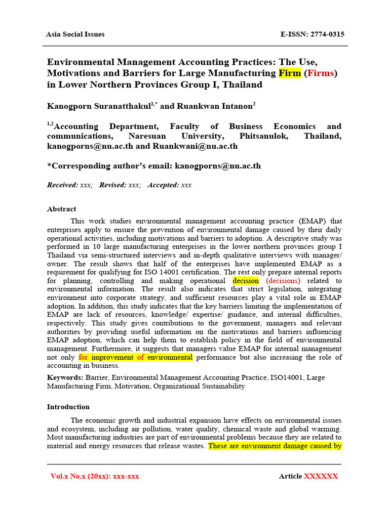 Environmental Damage | PDF