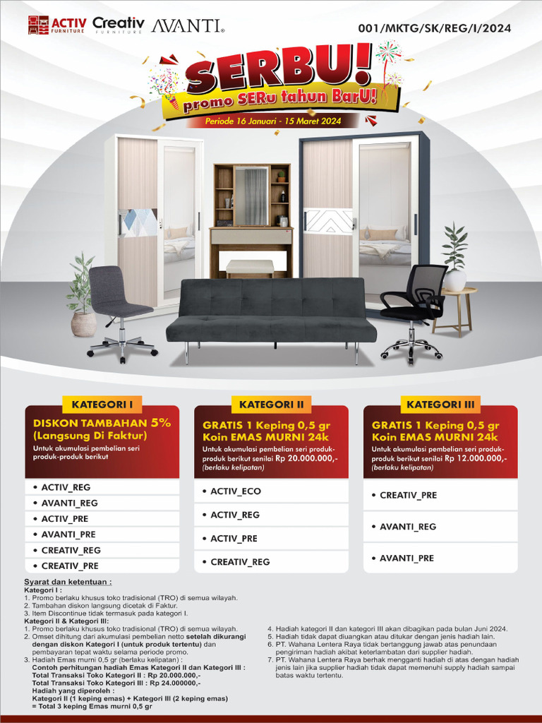 Brosur Promo Nasional Reguler 16 Januari - 15 Maret 2024 Rev | PDF