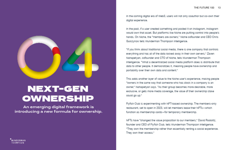 Decentralized Ownership in Web3 | PDF | Cyberspace | Multimedia