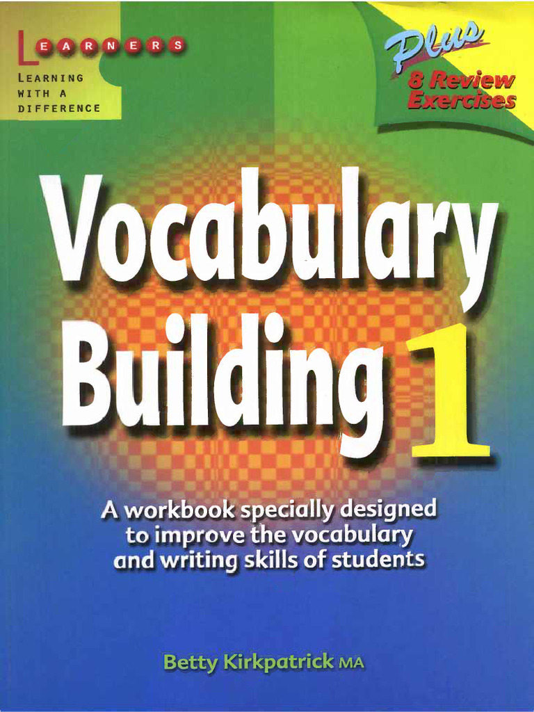 Vocabulary Book Grade 1 | PDF