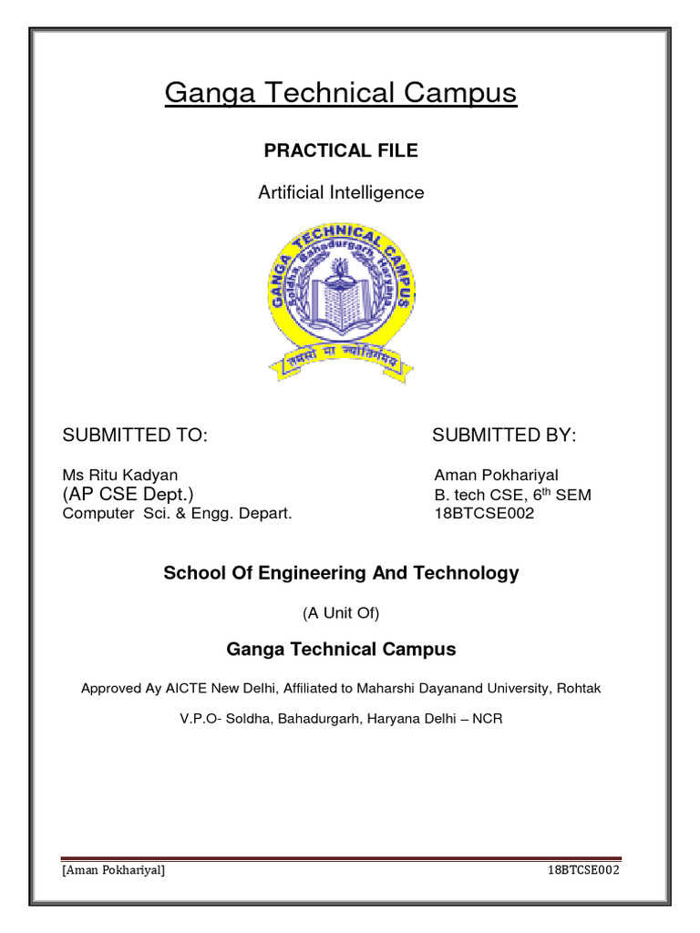 artificial intelligence | PDF | Applied Mathematics | Algorithms