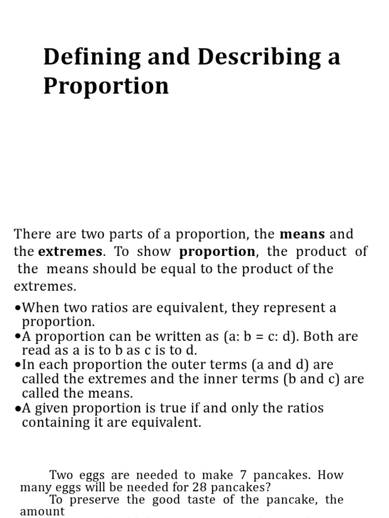 Ratio and Prop. Presentation2 | PDF | Ratio | Mathematics