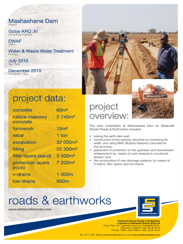 R&E Mashashane Dam | PDF