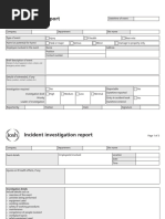 Safety Observation Form | PDF