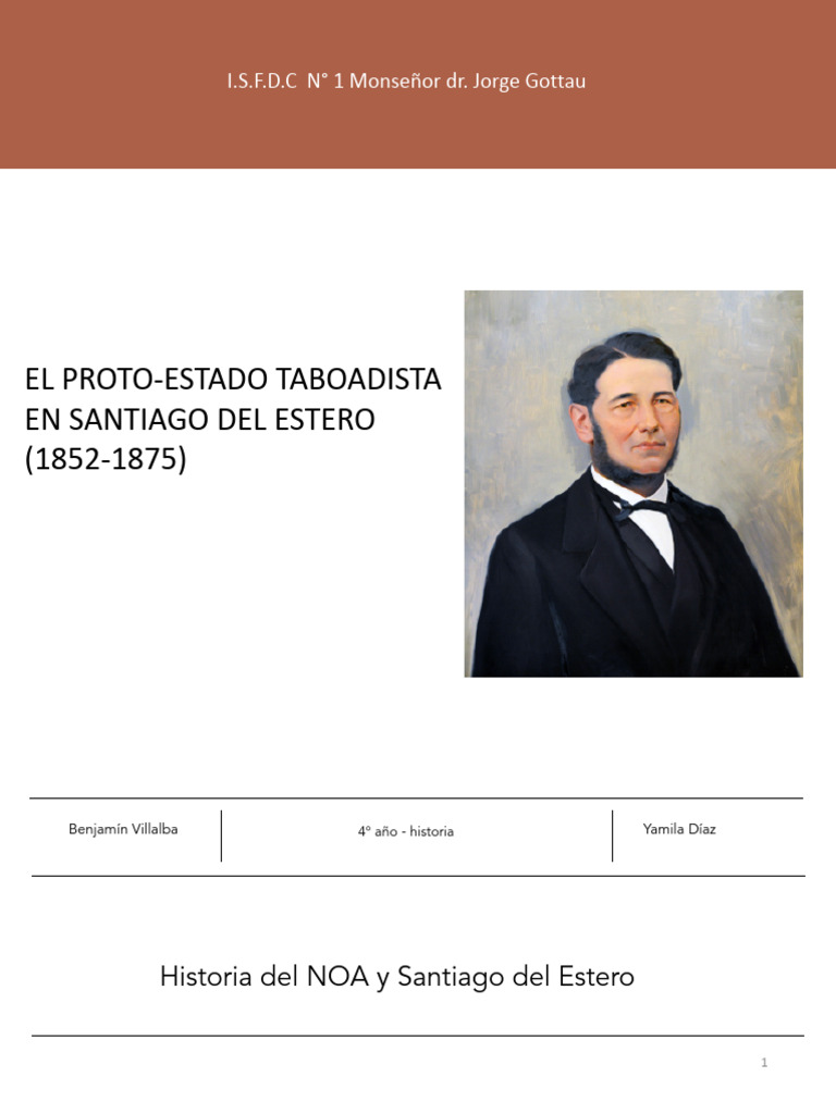El proto-estado taboadista (1852-1875) | PDF | Impuestos | Judicaturas