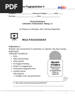 Performance Task in Filipino | PDF