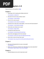 Holes - Comprehension Questions | PDF
