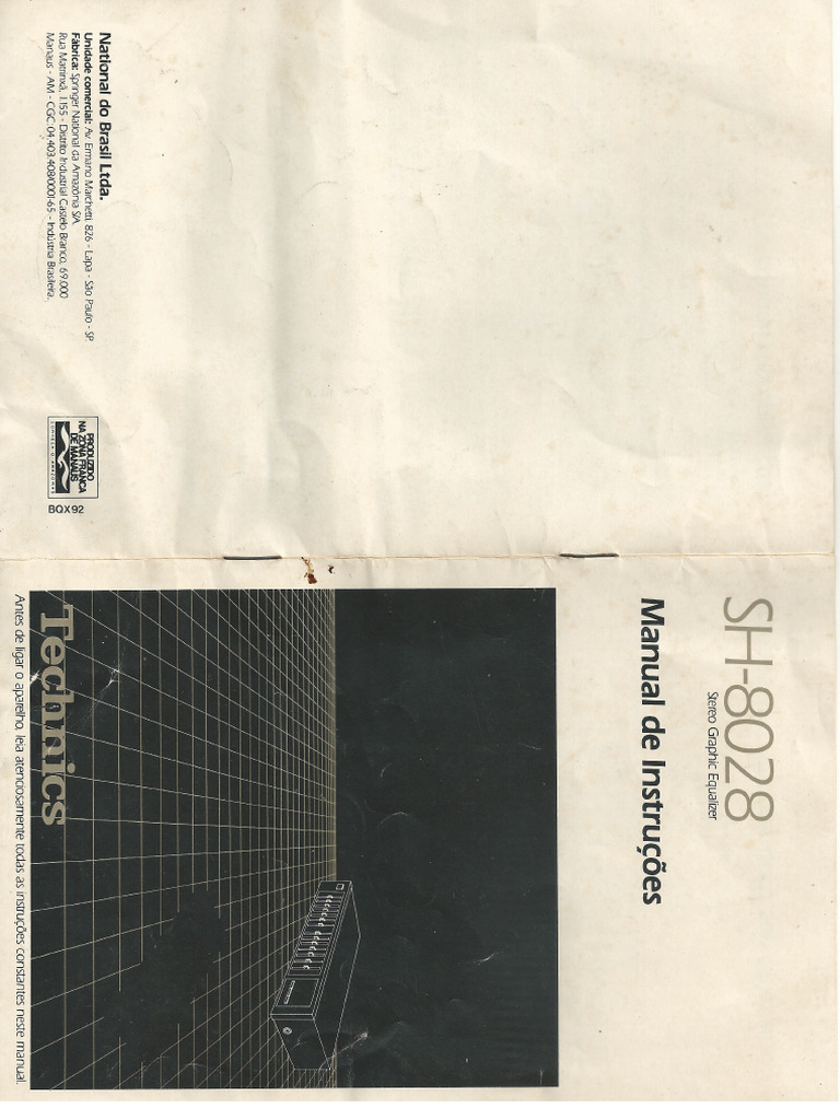 Technics SH-8028 | PDF