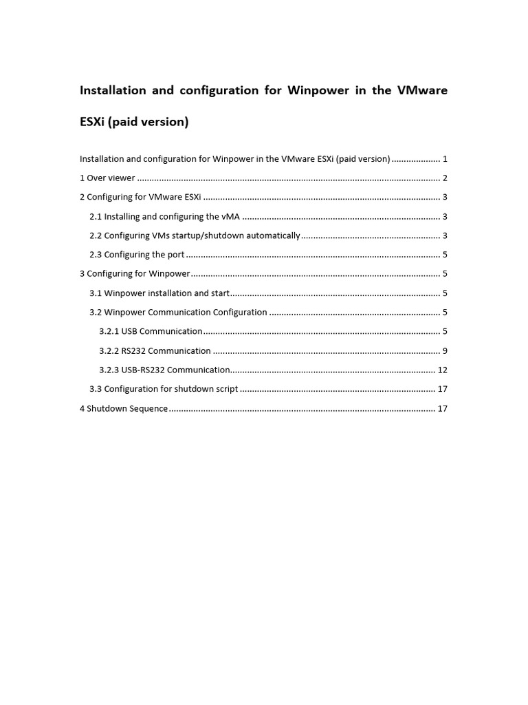 Winpower Manual Vmwareesxi | PDF | Virtual Machine | Virtualization