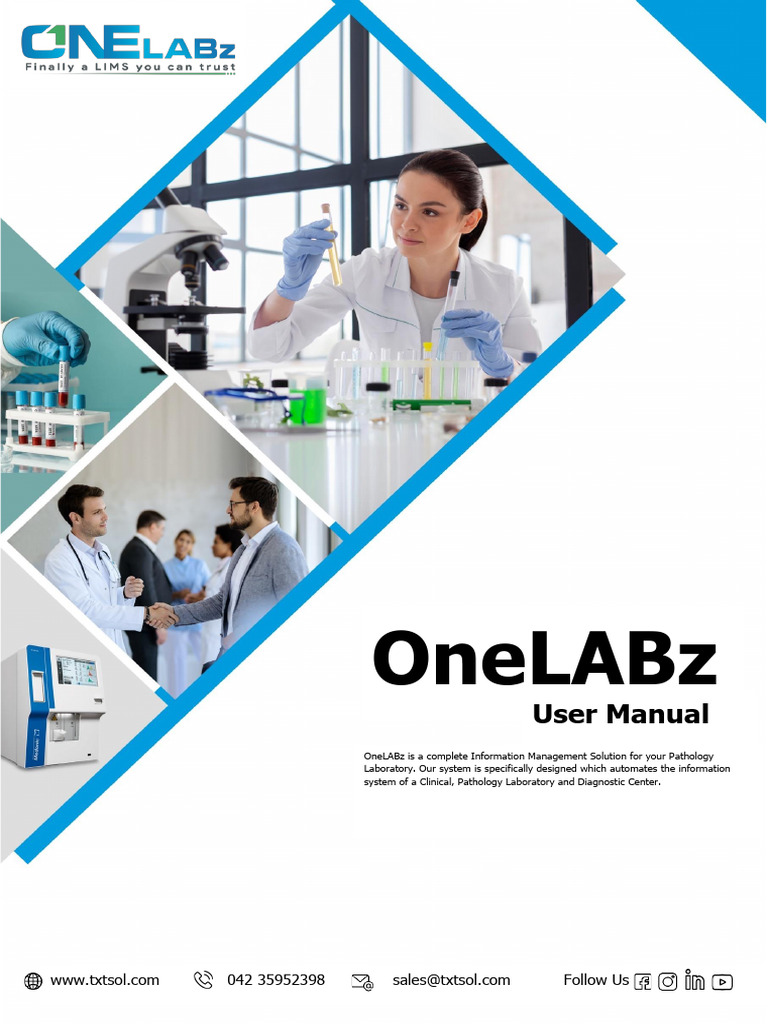 OneLABz User Manual | PDF | Debits And Credits | Discounting
