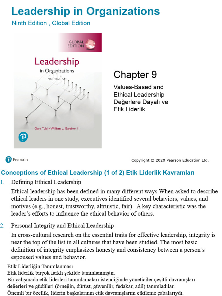 Yukl Lio9 PPT 09 | PDF