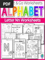 Letter N Worksheets | PDF