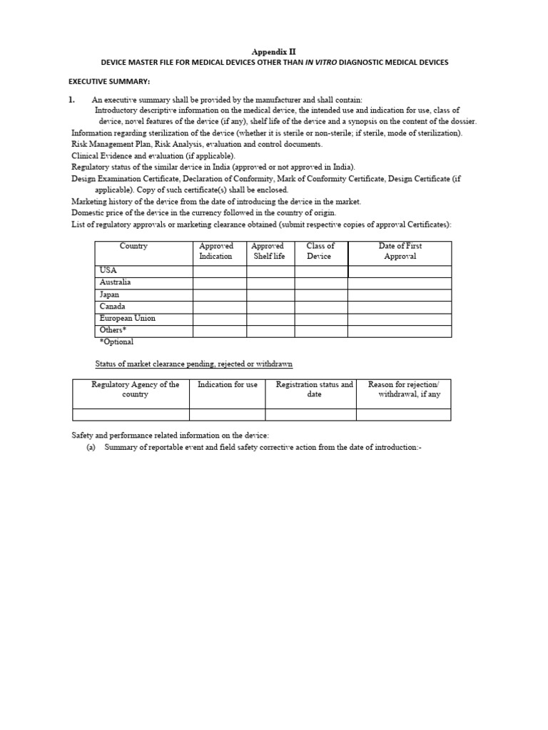 DMF_MD | PDF | Verification And Validation | Medical Device