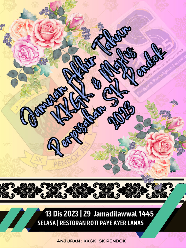 Buku Program Jamuan KKGK & Majlis Perpisahan SSKP 2023 5 | PDF