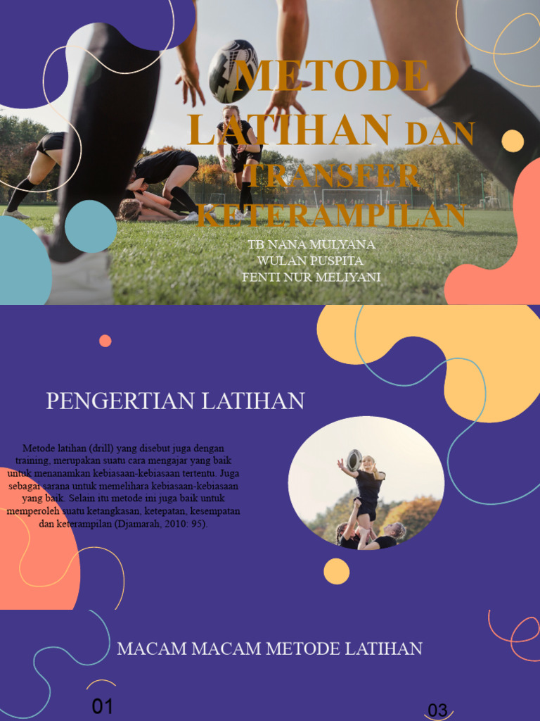 Metode Latihan Dan Transfer Keterampilan | PDF