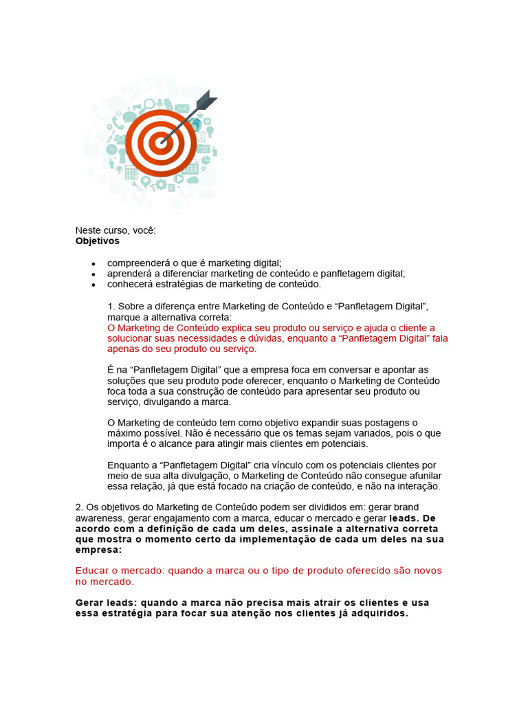 Marketing Digital para Sua Empresa Primeiros Passos | Download grátis PDF | Marketing | Marca