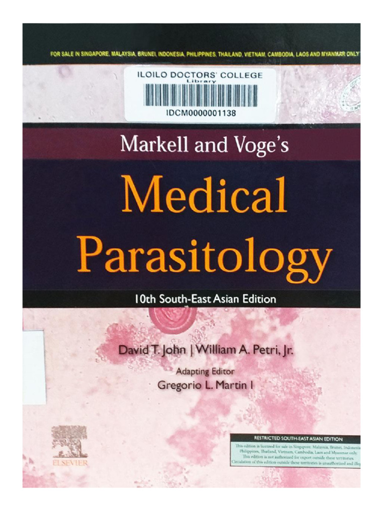 Medical Parasitology PDF | PDF