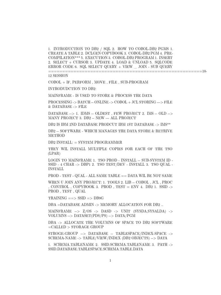 DB2 Combined | PDF | Ibm Db2 | Computer Science