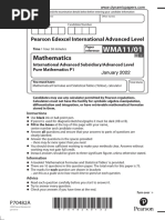 Pure Mathematics Unit 1 CAPE Past Papers | PDF