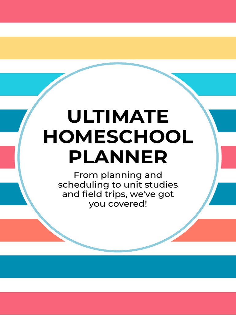 Ultimate Homeschool Planner Guide | PDF | Learning Styles | Pedagogy
