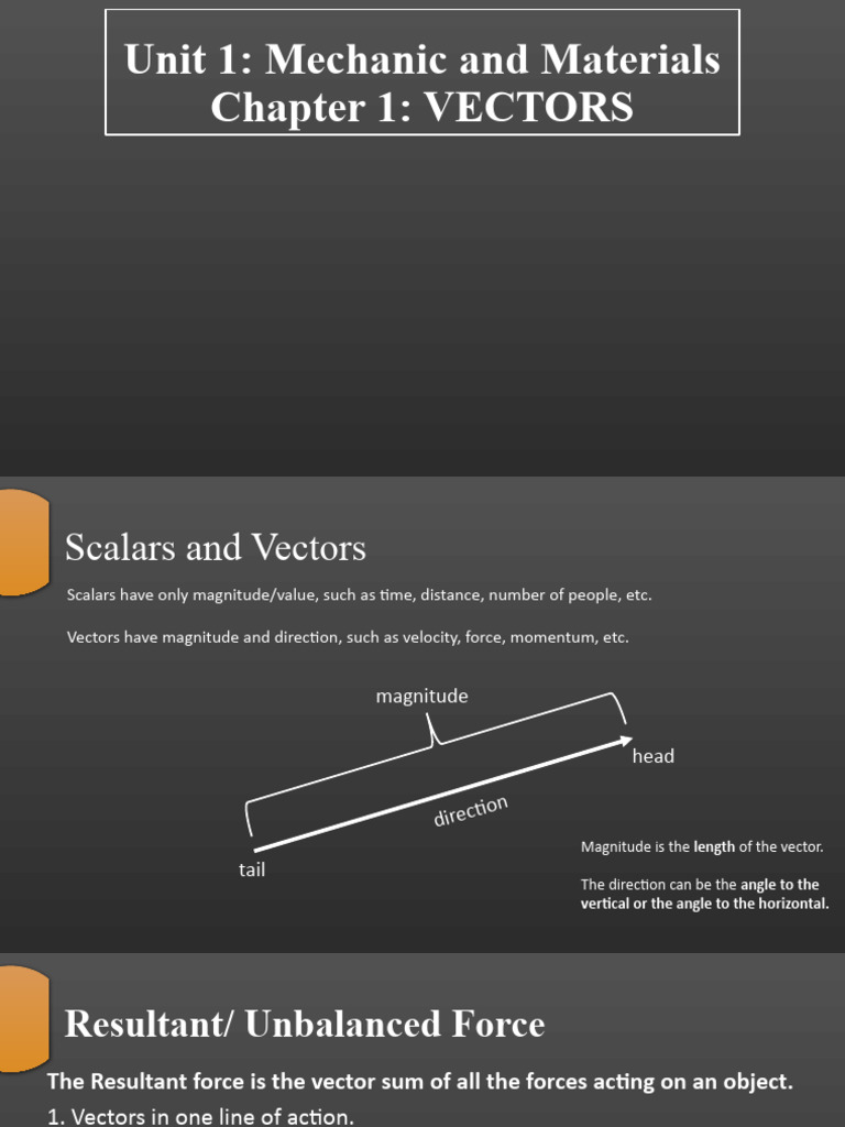 Vectors | PDF | Euclidean Vector | Force